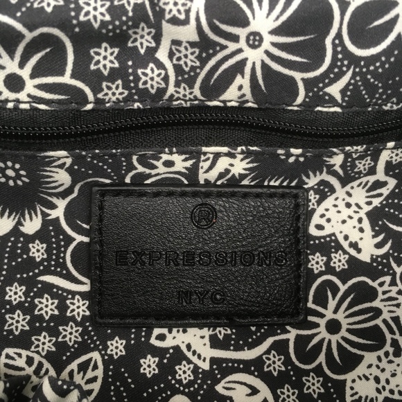 Expressions Nyc | Bags | Expressions Nyc Large White Traveler Leather ...